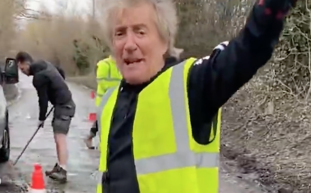 Every Pothole Tells A Story: Sir Rod Stewart slams state of roads in ...