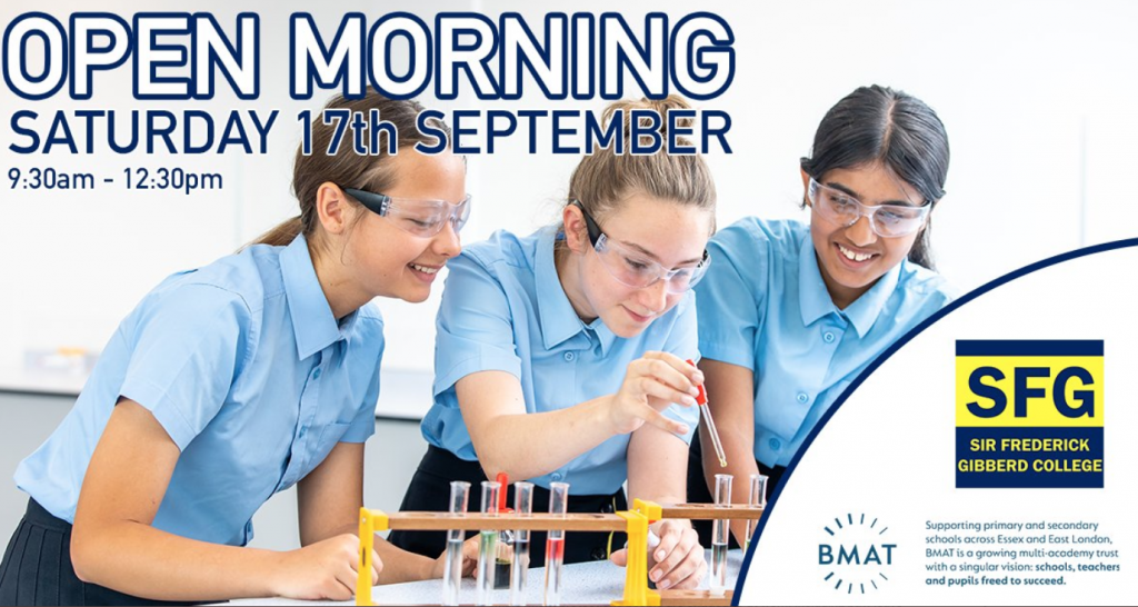 SFG College set to host Open Morning