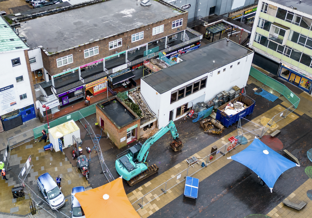 Work under way to transform Market Square as Harlow council secures ...