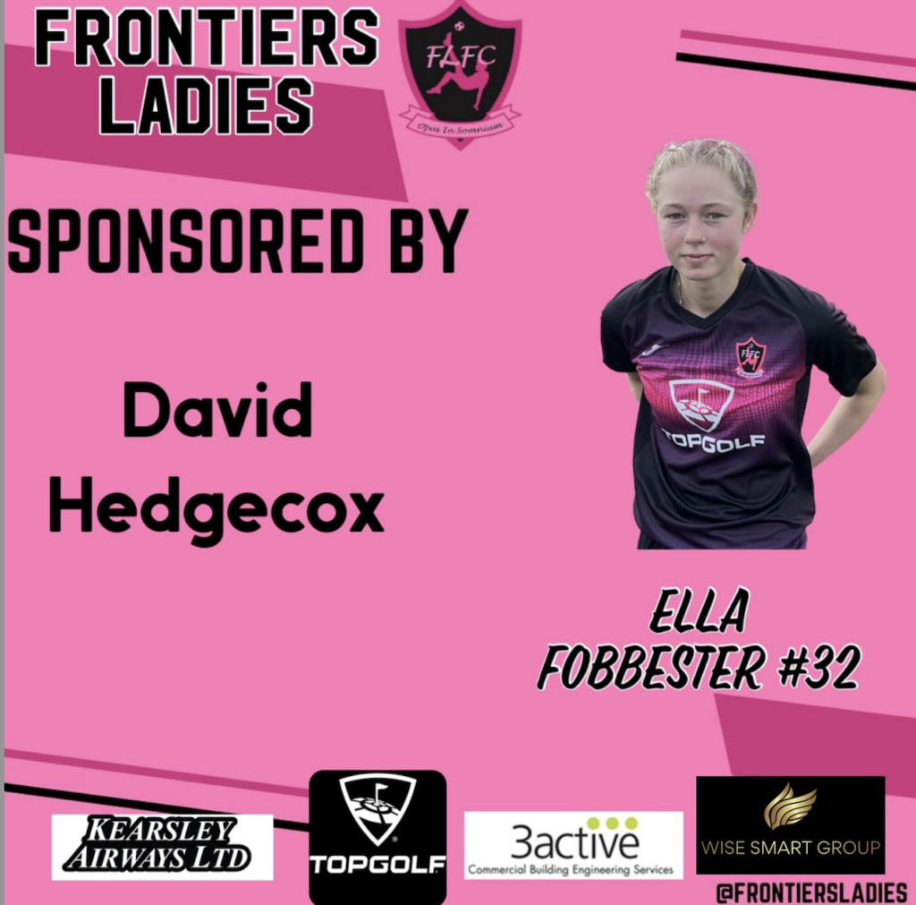 Football: Seven wins in a row for Frontiers Ladies