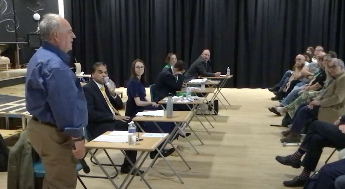 General Election 24: Harlow Hustings: Malcolm Featherstone (Reform UK ...