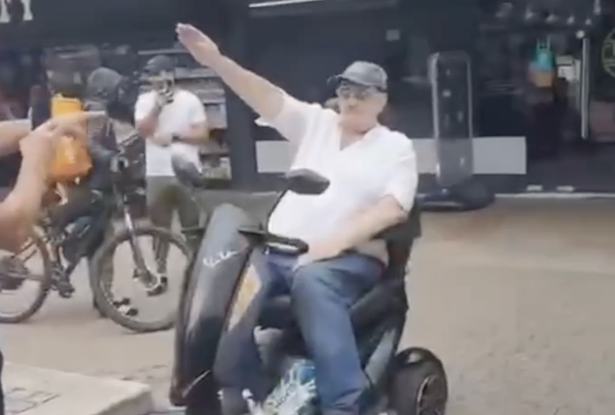 Essex Police defend decision not to arrest man who gave “Nazi salute ...