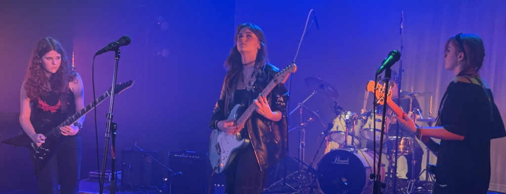 Mark Hall Academy’s Battle of the Bands: In rehearsal: Hexed