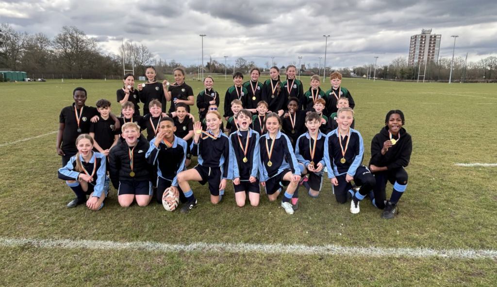 Henry Moore triumph in primary school Tag Rugby competition