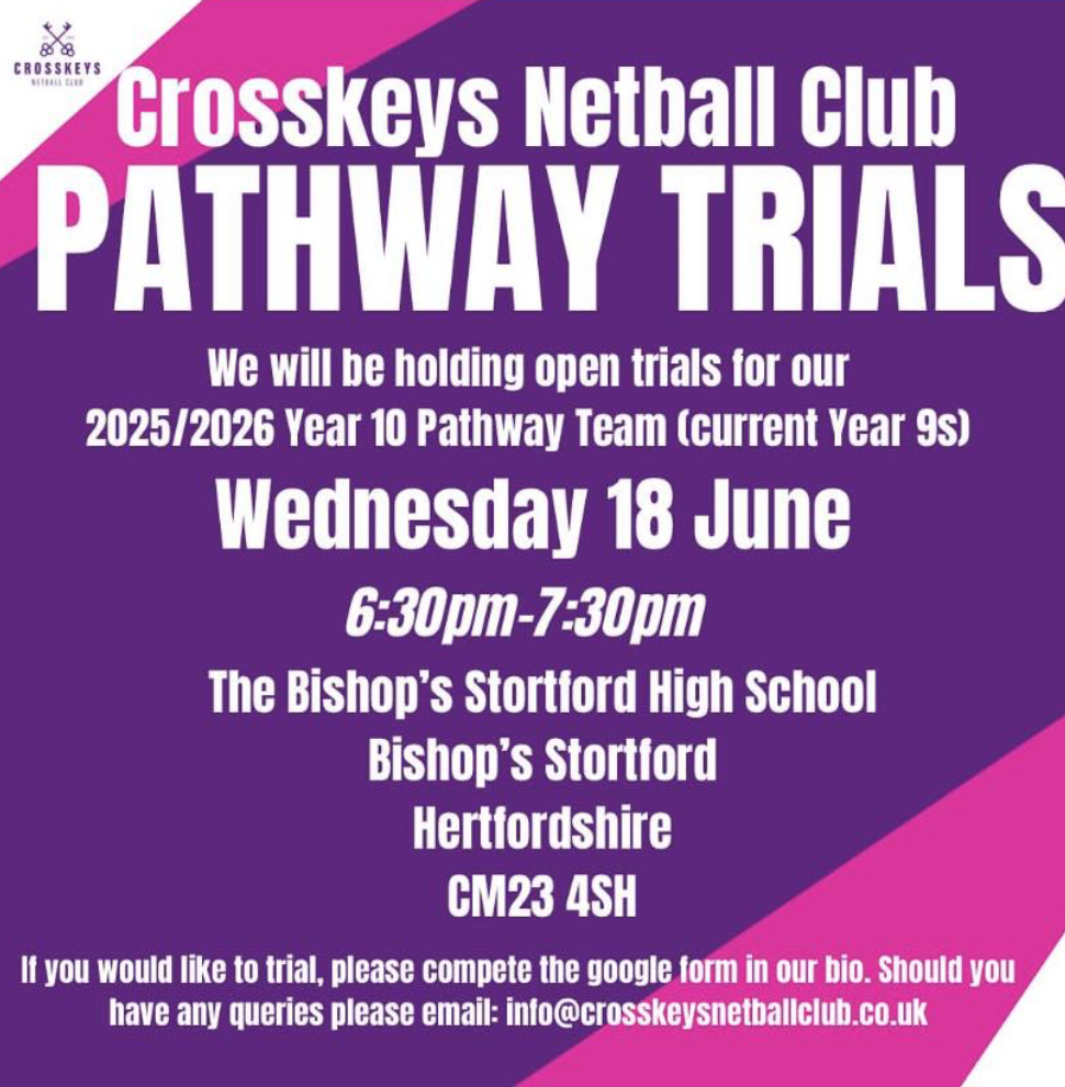 Crosskeys Netball Club Pathway Trials
