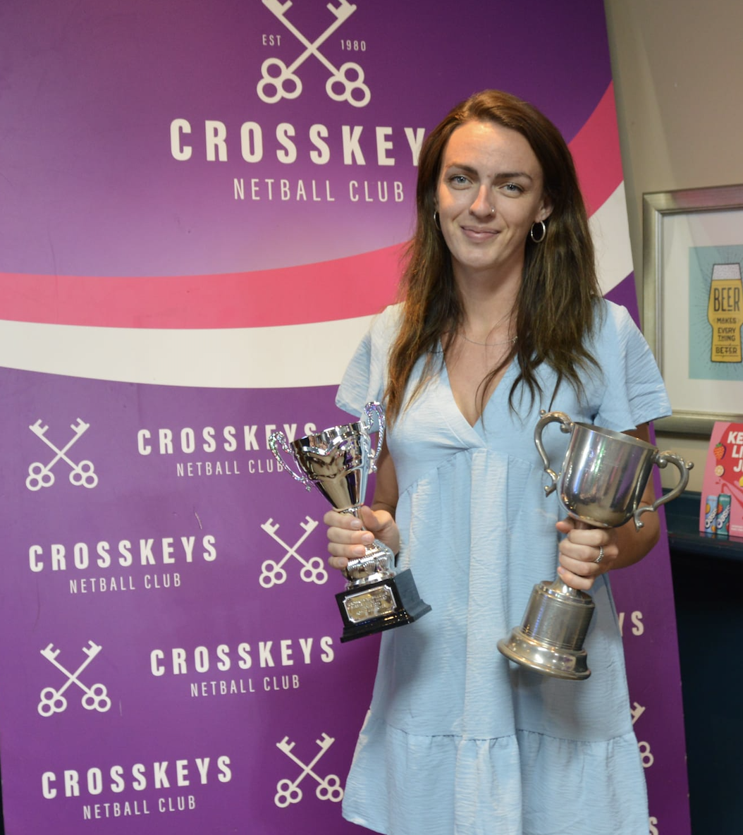 Crosskeys Netball Club hold their annual presentation evening