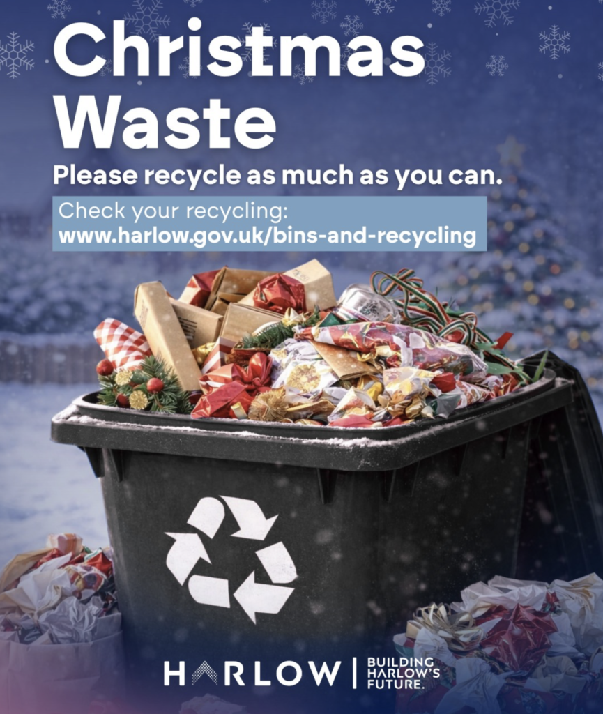 Christmas waste: Harlow Council ask you to check your recycling