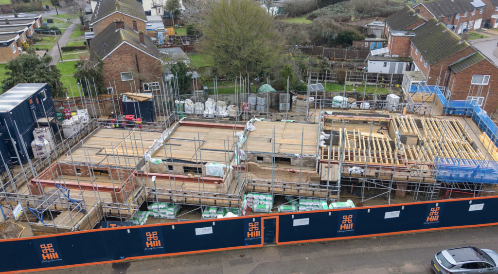Construction powering ahead on five major council housebuilding schemes ...
