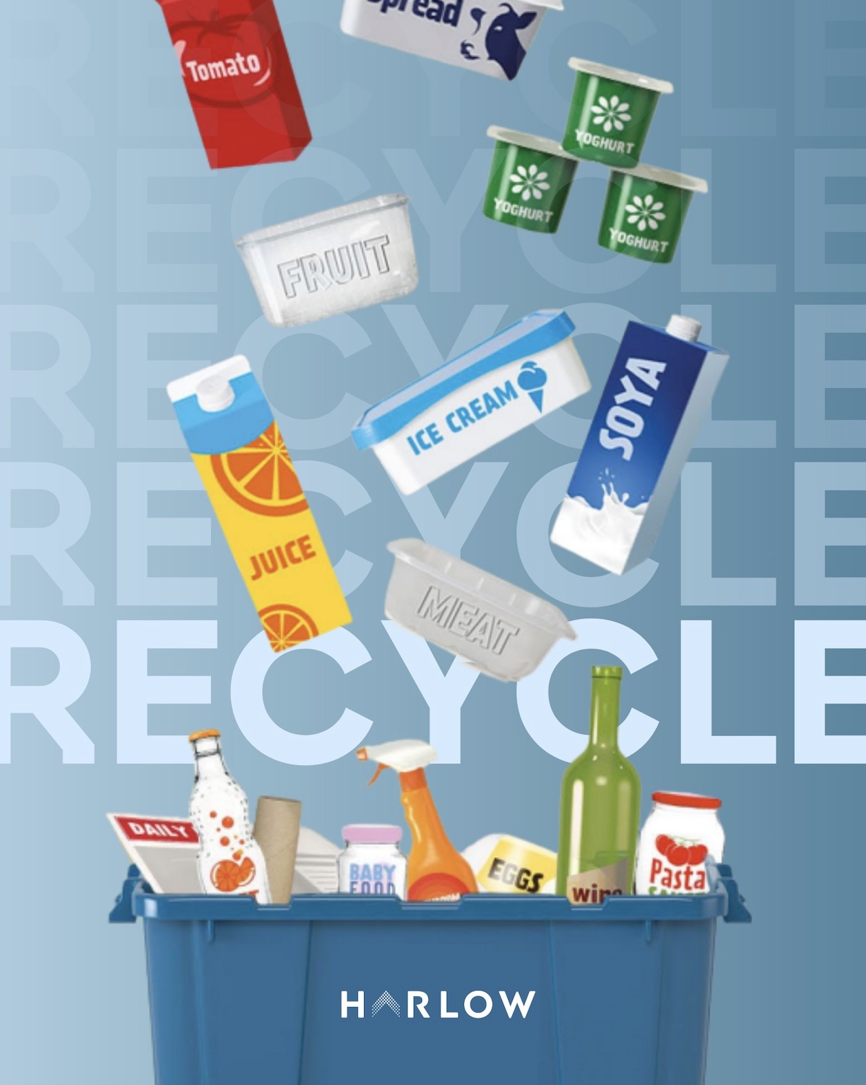 Harlow Council: From April you can recycle more at home