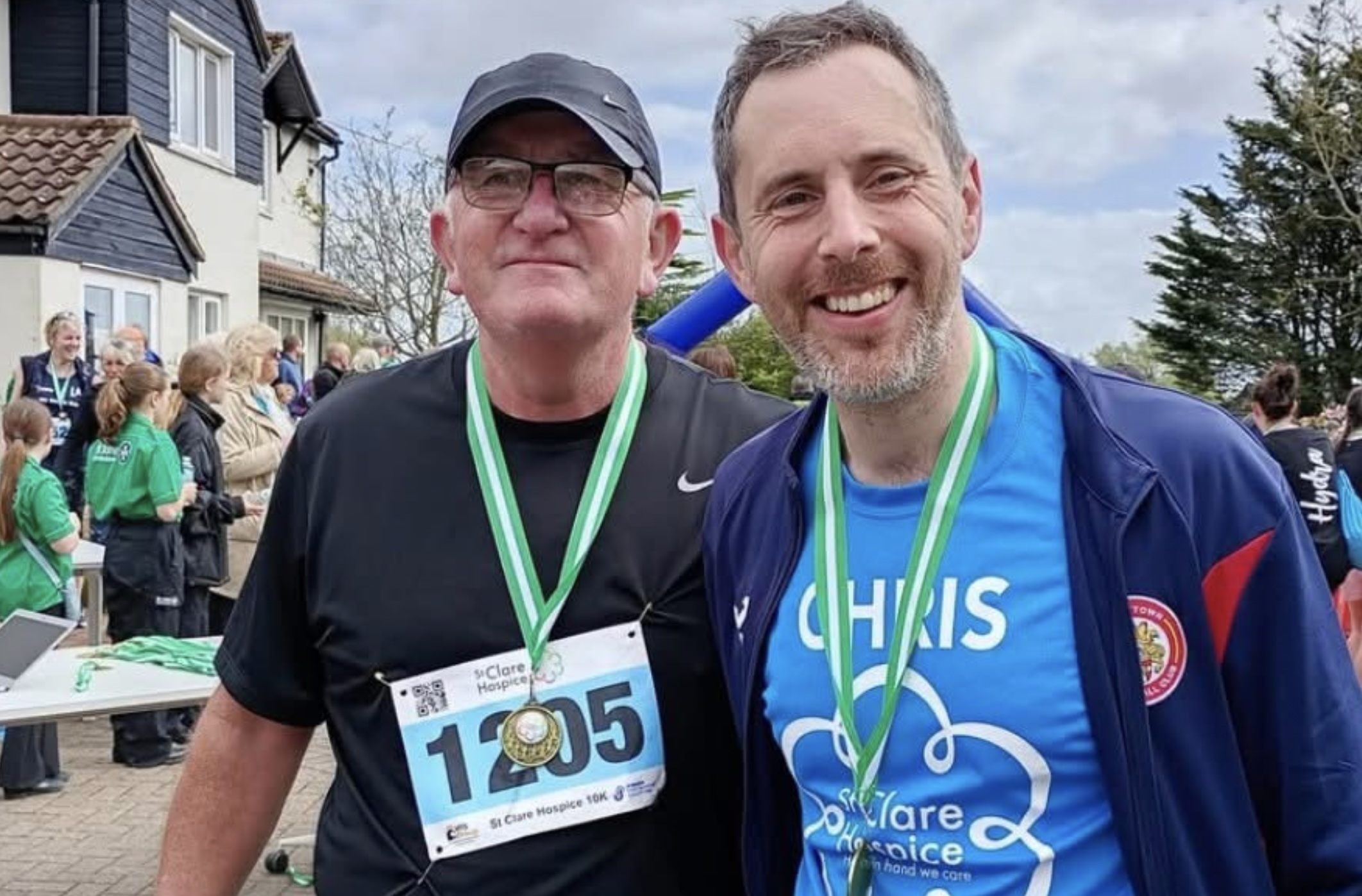 Harlow MP Chris Vince runs St Clare Hospice 10k as he prepares for ...