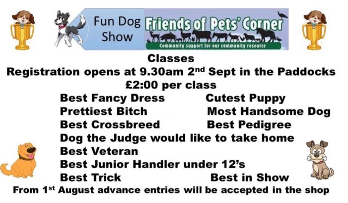 Friends of Pets Corner Dog Show - Your Harlow
