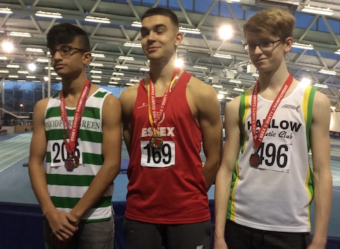Athletics: Excellent weekend at East and Essex Indoor Championships for ...