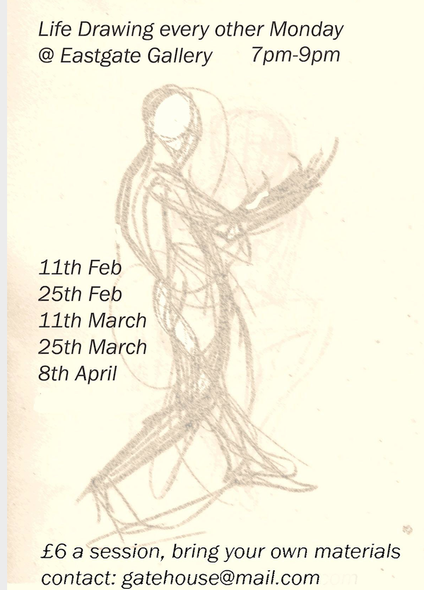 Life Drawing at Eastgate Gallery